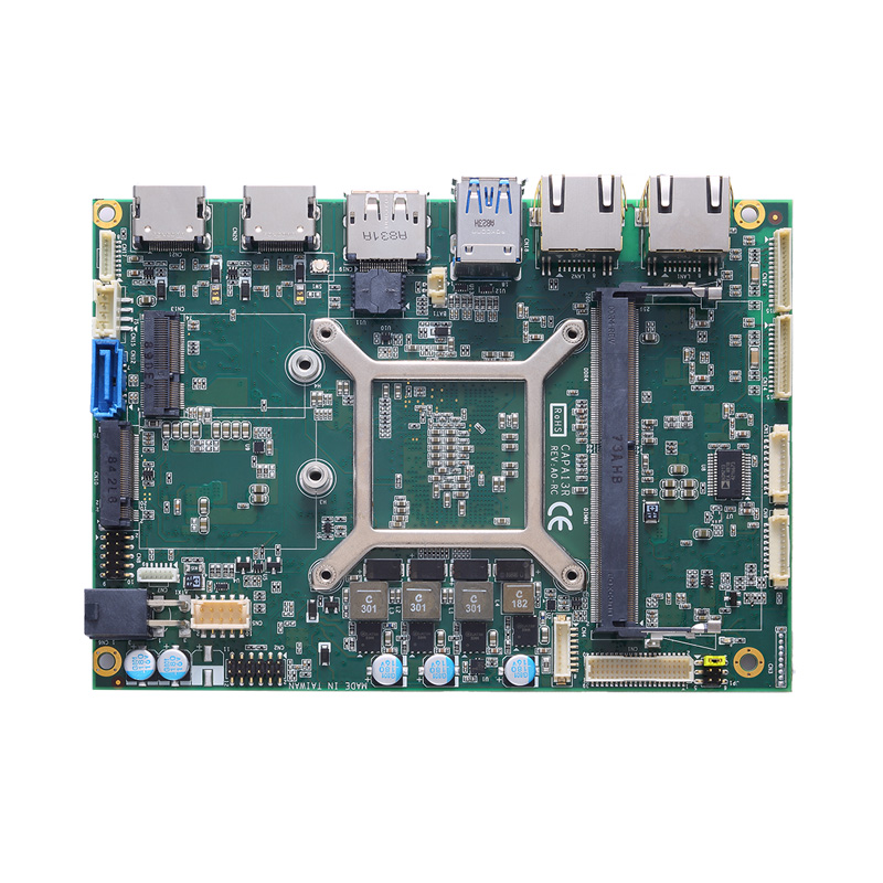 3.5” Embedded SBC with AMD Ryzen™ Embedded V1807B/V1605B APU, DisplayPort++, 2 HDMI, LVDS and 4 ...