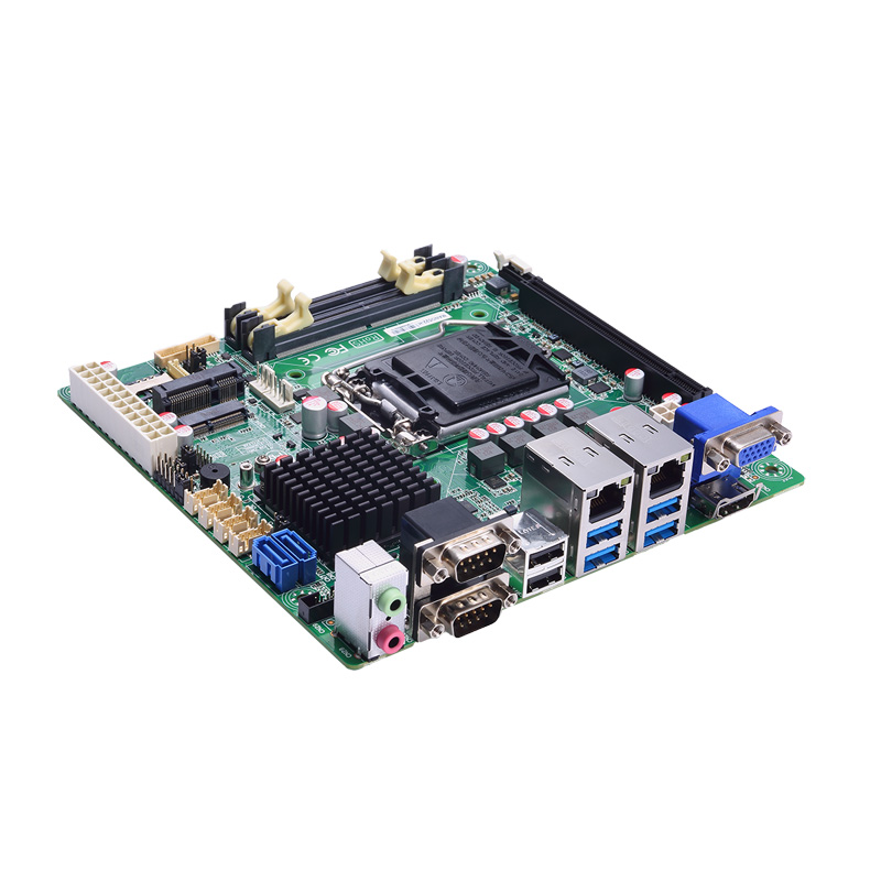 Mini-ITX SBC with 8th Gen Intel Core, HDMI, VGA, LVDS, USB 3.2 Gen1 - MANO522