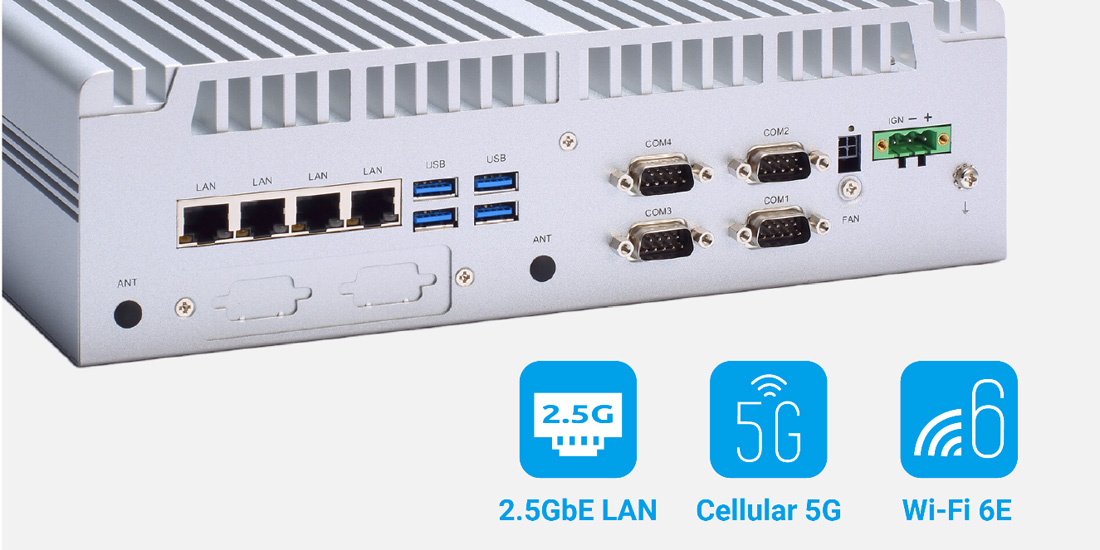 Fanless Embedded System with 14th Gen Intel Core - eBOX671B